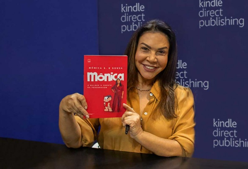 Mônica Sousa lança obra literária na 27ª Bienal Internacional do Livro