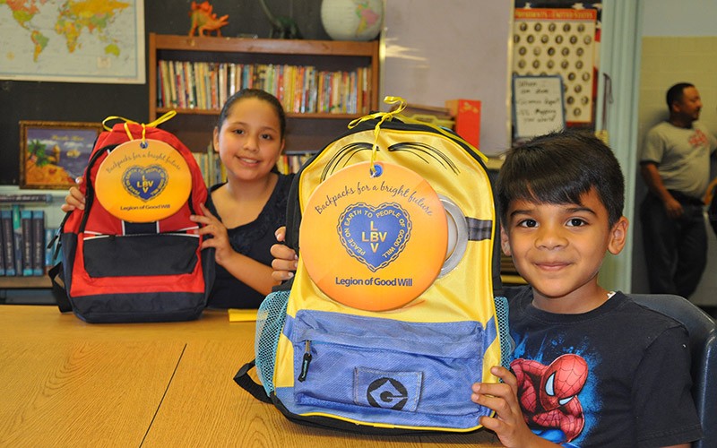 Backpacks for a Bright Future 2017 Campaign | LGW - Legion of Good Will
