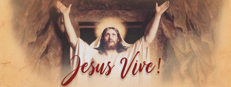 Em abril, brade conosco: Jesus Vive!